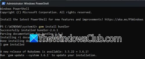 How to install Ruby and Ruby Blunder on Windows