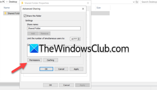 Windows Server backup is unable to access remote shared folder