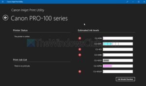 How to check Printer Ink Levels in Windows 11