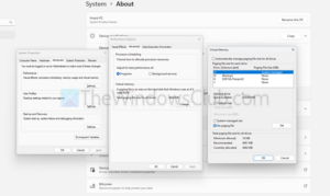 How to create Virtual Memory on a secondary SSD
