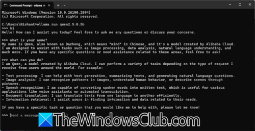 How to run Qwen AI locally on Windows 11