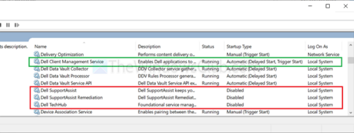 An unexpected error occurred in Dell SupportAssist [Fix]