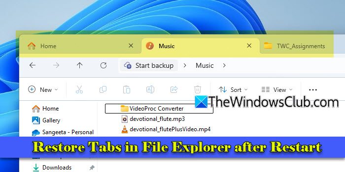 How to disable tabs in File Explorer on Windows 11? How to disable tabs in File Explorer on Windows 11?