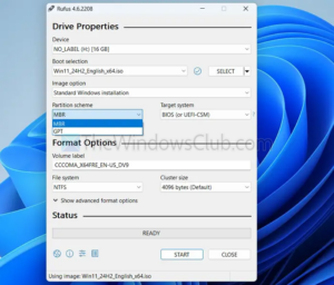 How to fix RUFUS not working in Windows 11