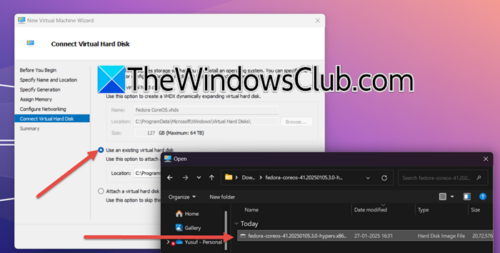 How to install Fedora CoreOS on Hyper-V