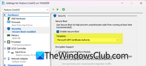 How to install Fedora CoreOS on Hyper-V