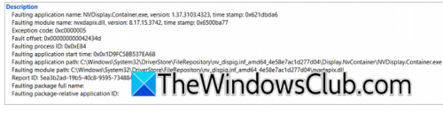 How to fix Faulting application name errors in Windows 11