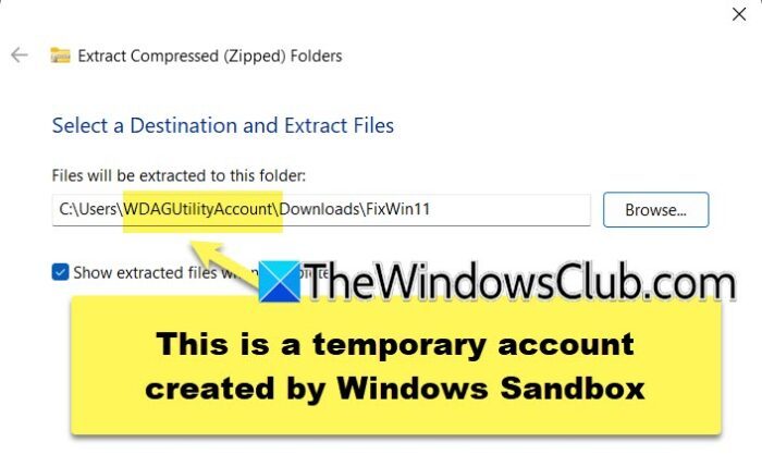 How install and run Software in Sandbox on Windows 11