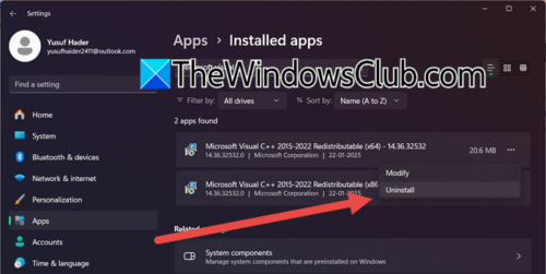 Intel Driver & Support Assist Installation error 0x80070643 [Fix]
