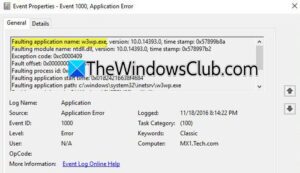 How to fix Faulting application name errors in Windows 11