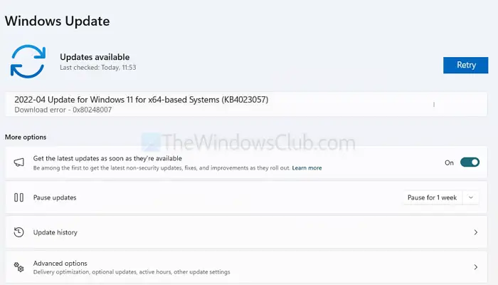 Fix 0x80071a91 Windows Update Error Code Fix 0x80071a91 Windows Update Error Code