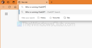 Make ChatGPT as default search engine in Chrome and Edge
