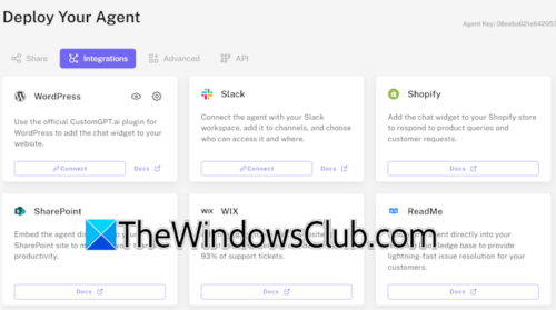 Add content management for Windows with CustomGPT AI