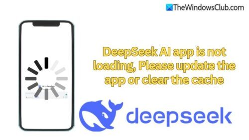 DeepSeek AI app is not loading [Fix]