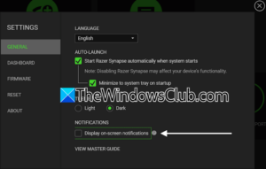 Razer Synapse is minimizing games [Fix]