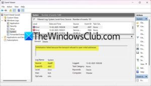 Event ID 4776, The computer attempted to validate the credentials