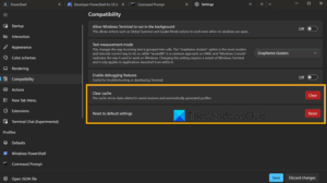 Windows Terminal Features - Command line tool