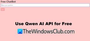 How to Use Qwen AI API for free