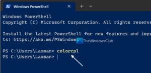 How to open and use Color Management in Windows 11