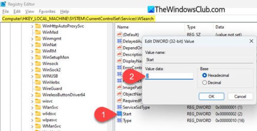 Indexing is not running in Windows 11 [Fix]