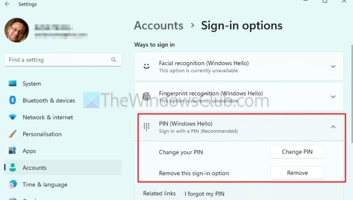 0x80070006, Something went wrong and your PIN isn’t available