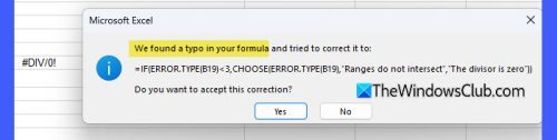 ERROR.TYPE function in Excel not working