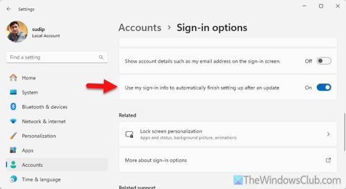 Windows 11 Shutdown But user stays logged in