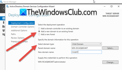 How to configure Domain Controller in Windows Server