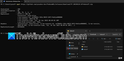 Ejecute Rhel/Fedora en el subsistema de Windows para Linux (WSL ...