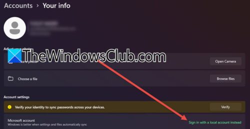 Sign in required, Device is having problems with work or school account
