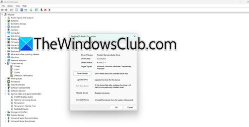 Realtek Audio Console No Equalizer in Windows 11 [Fix]