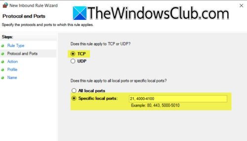 How to add FTP Site on Windows Server