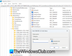 Network Profile keeps changing automatically on Windows 11