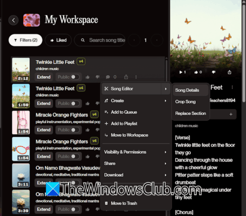 How to use Suno AI to create Songs free
