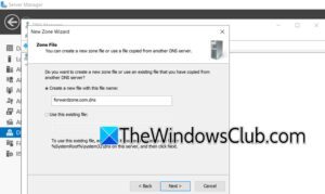 Configure DNS Forward and Reverse Lookup Zones Windows Server