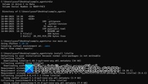 How to install Google ADK to build Multi Agents on Windows 11