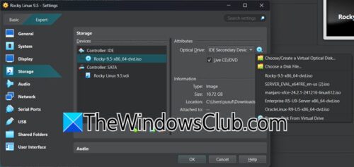 How to install Rocky Linux on VirtualBox in Windows 11