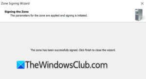 How to configure DNSSEC on Windows Server