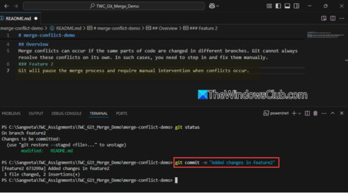 How to resolve Merge Conflicts in Git