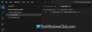 How to merge two branches in Git?