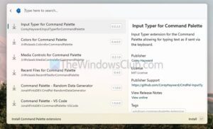 How to use Command Palette in PowerToys