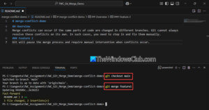 How to resolve Merge Conflicts in Git