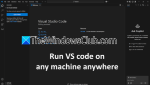 How to run VS code on any machine anywhere?