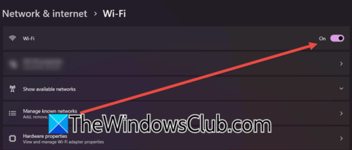 No internet after Blue Screen on Windows 11 [Fix]