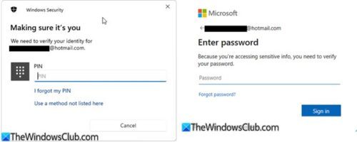How to change password in Outlook