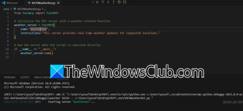 How to create your own MCP Server using FastMCP