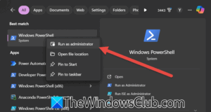 Can't run PowerShell script in Windows 11