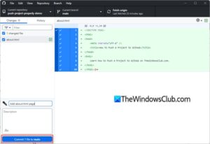 How to Push a Project to GitHub