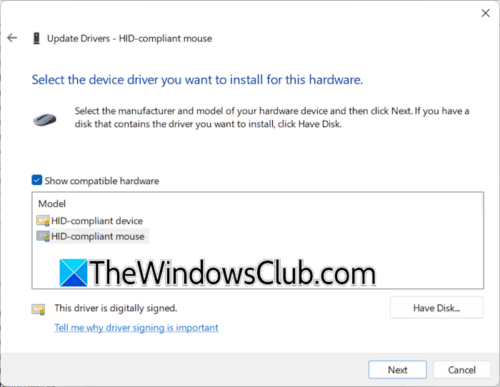 Mouse pointer keeps getting bigger or changing size in Windows 11