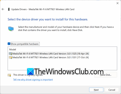 Windows Laptop restarts when connecting to WiFi